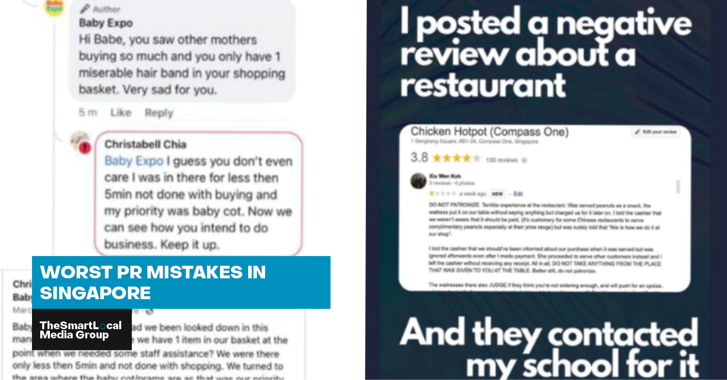 5 Worst PR Mistakes Made In Singapore That You Should Never Make